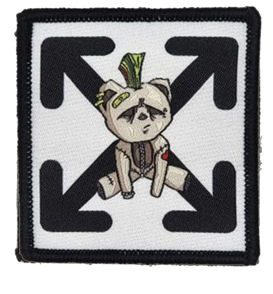 PATCH OFF WHITE - Scratchy's - Since 1976