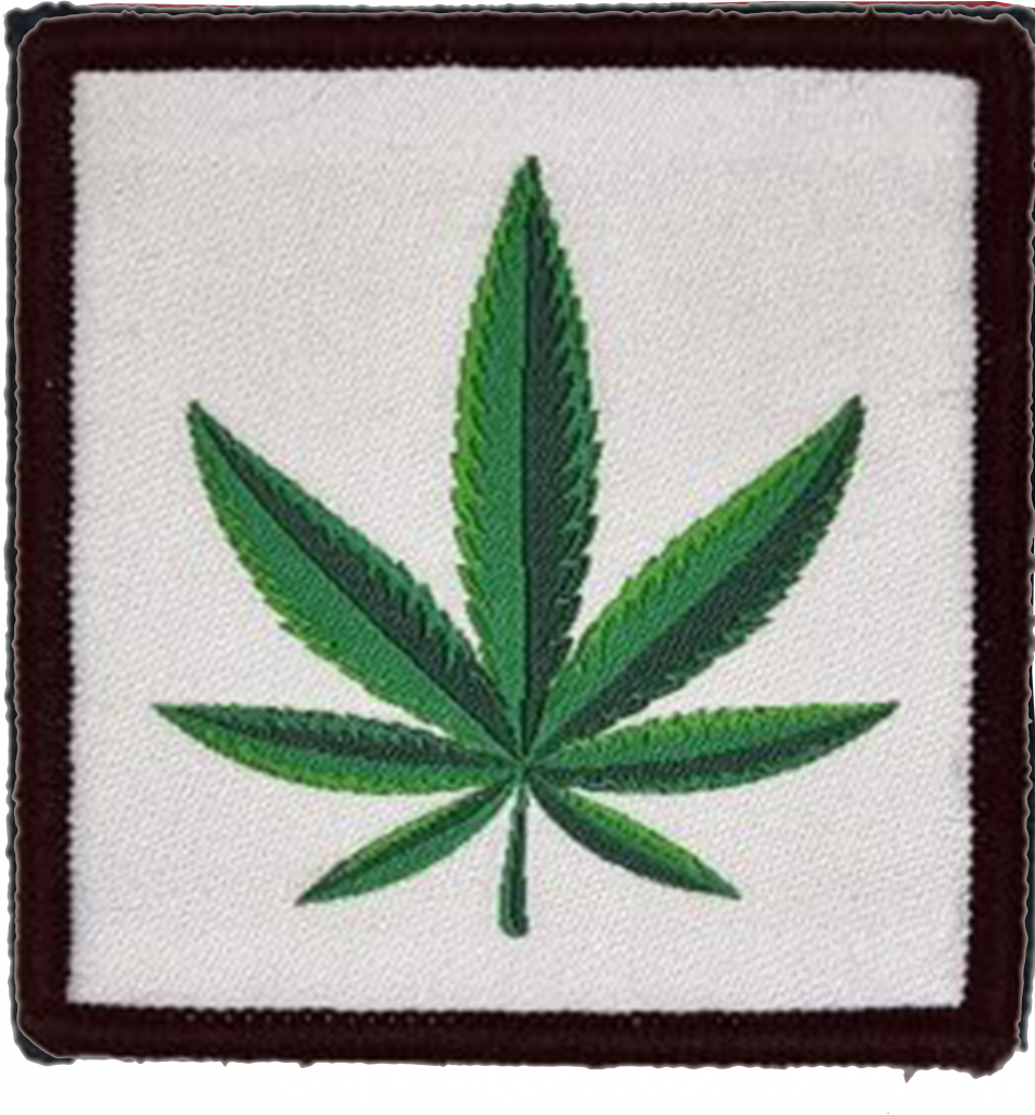 PATCH WEED - Scratchy's - Since 1976