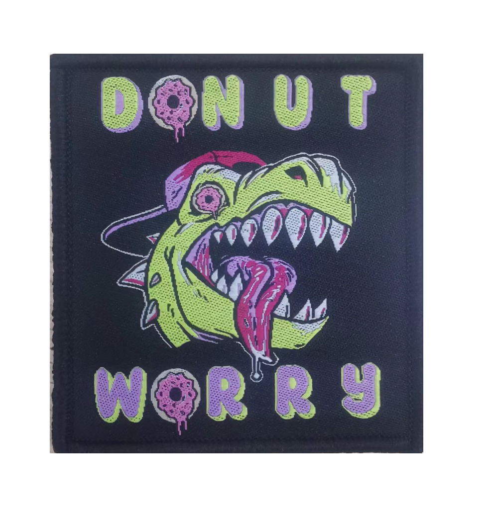 PATCH DONUT WORRY - Scratchy's - Since 1976