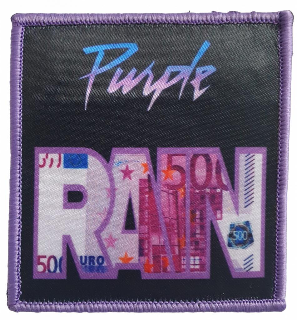 Patch PURPLE RAIN - Scratchy's - Since 1976